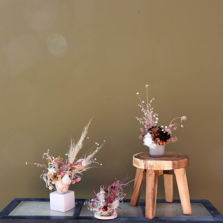 Custom Dried Arrangement | Same Day Delivery Preserved Flowers & The ...